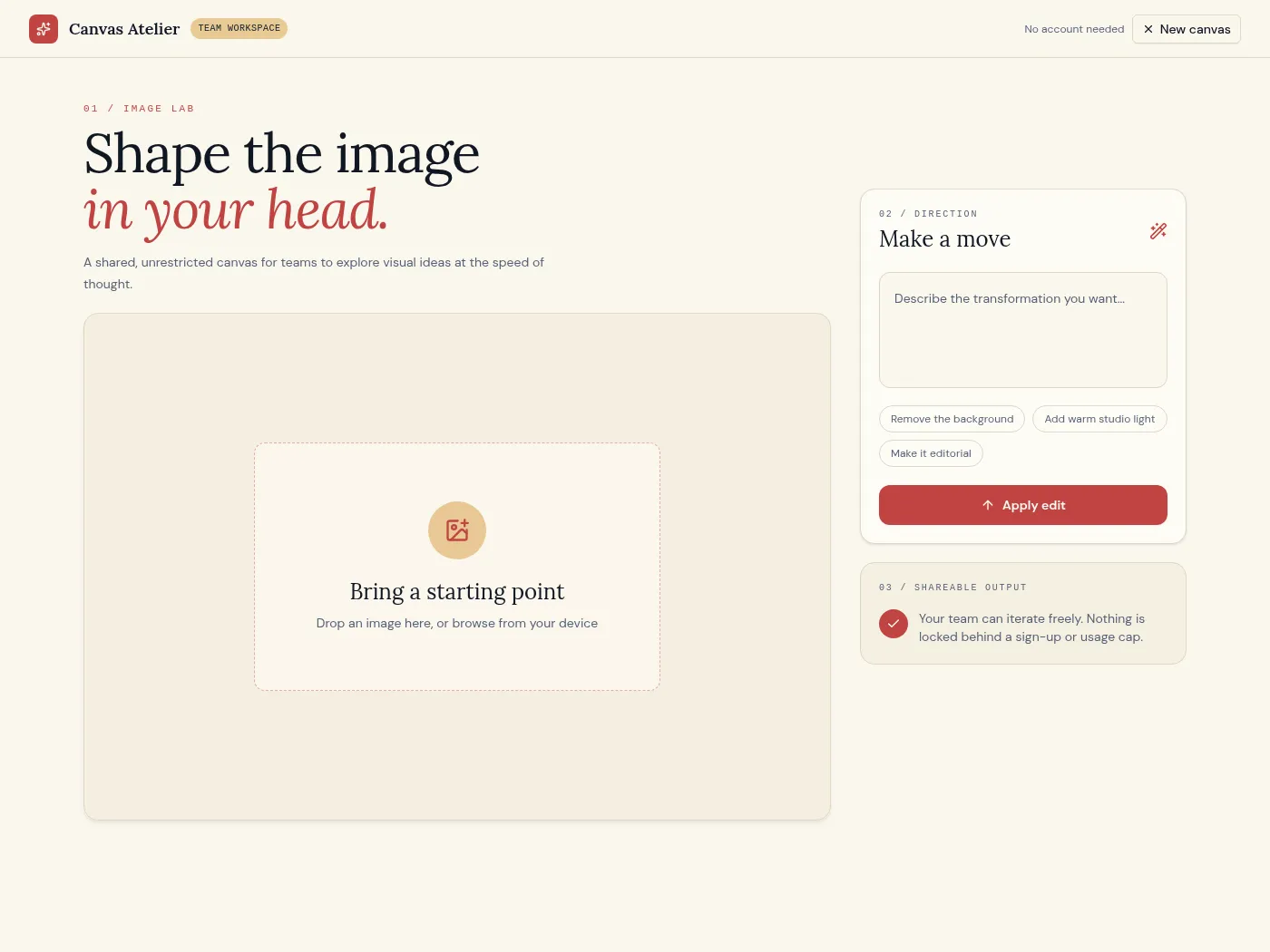 AI Image Edit Lab