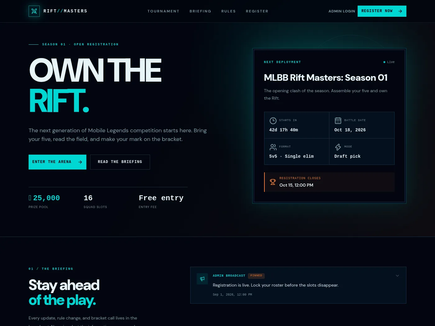 MLBB Tourney Hub