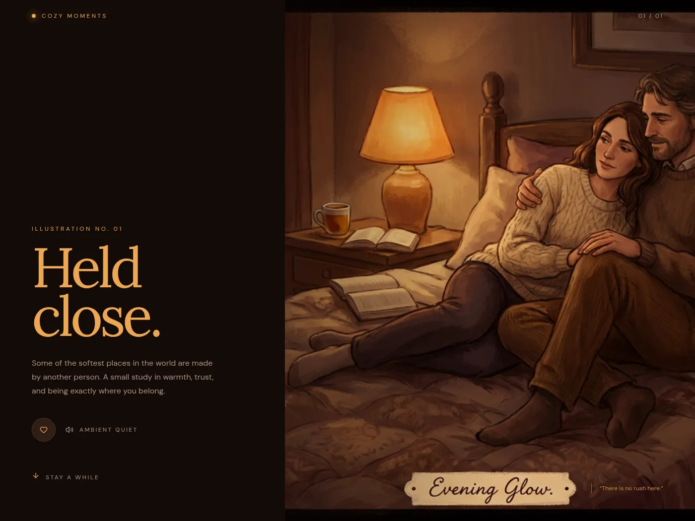 Cozy Moments Illustration