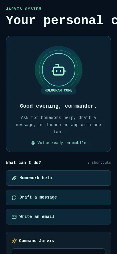 Jarvis AI Companion