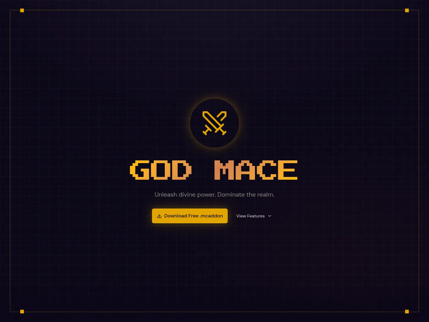 God Mace Minecraft Addon