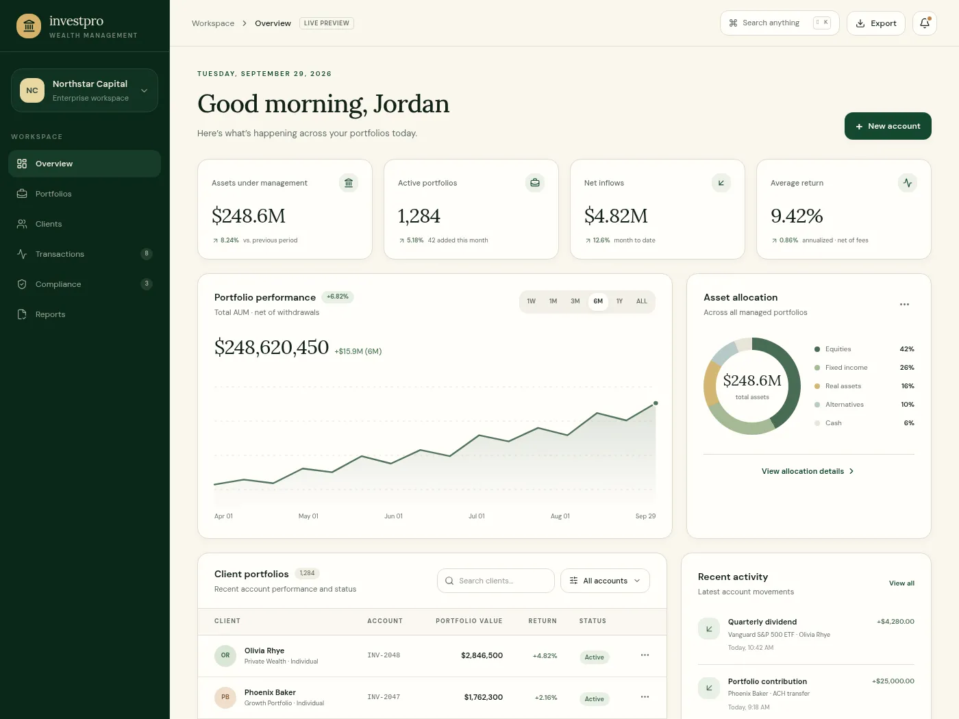 InvestPro Platform