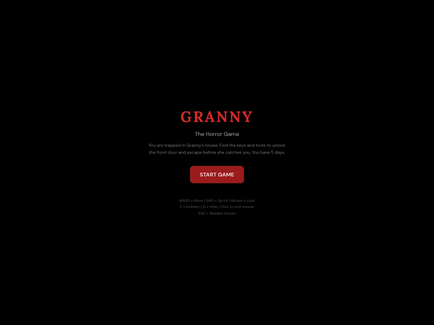 Granny Horror Game Remake