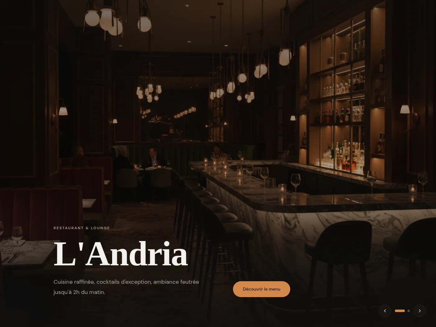 L’Andria Lounge Site
