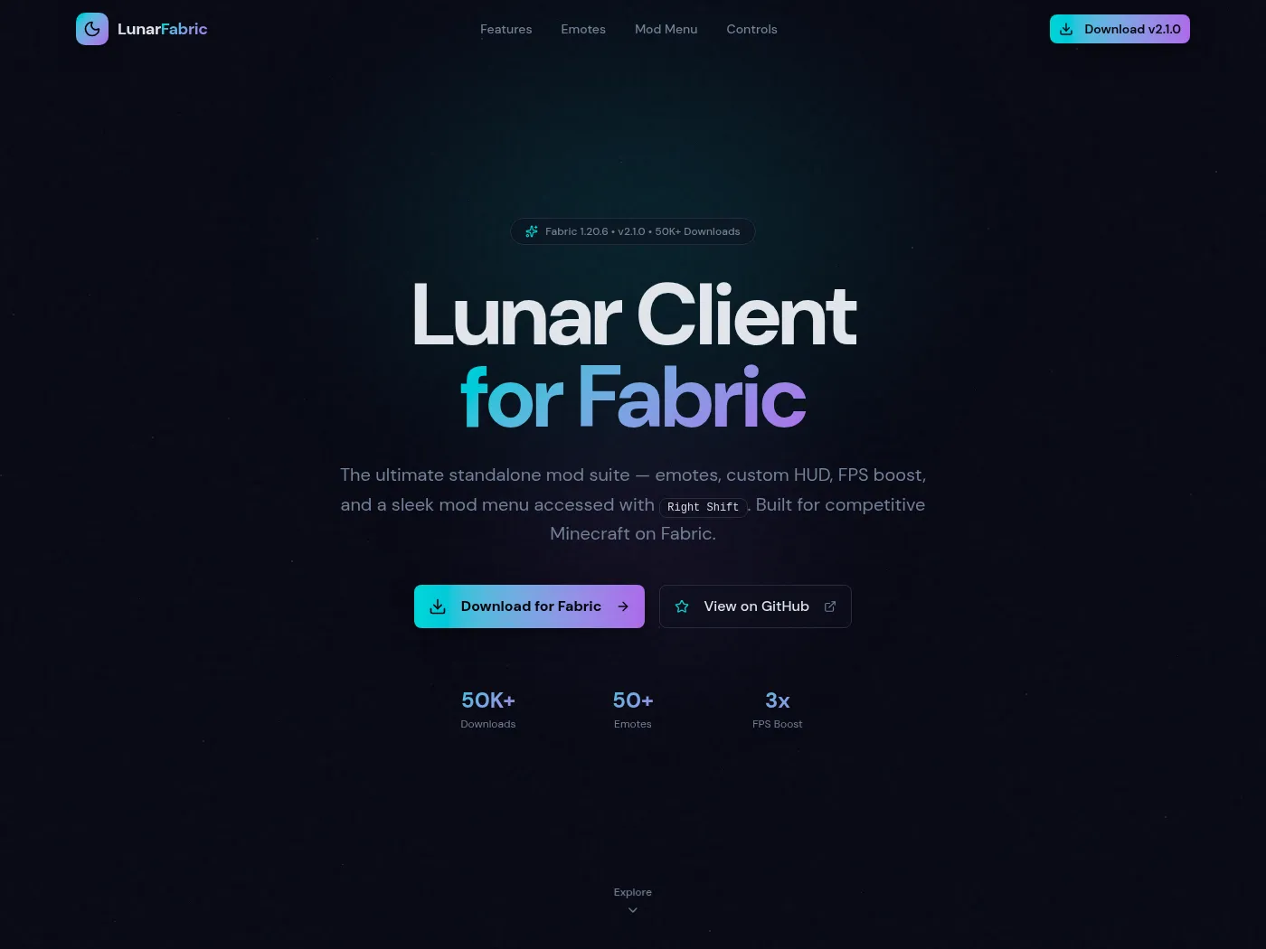 Lunar Fabric Mod Suite