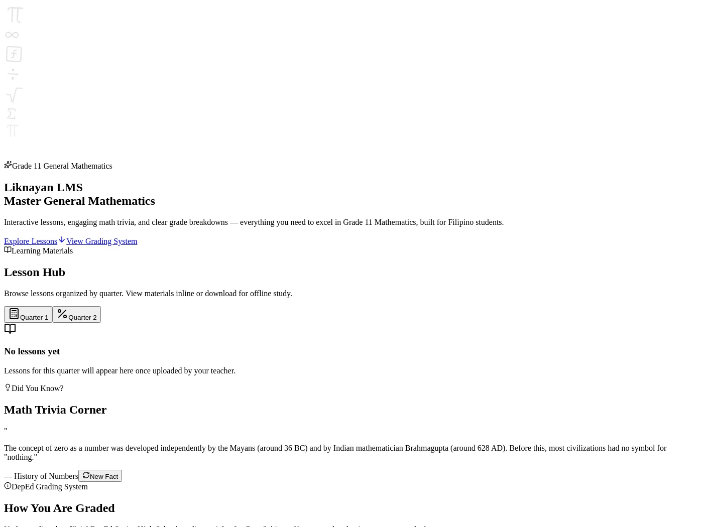 Liknayan LMS Web App