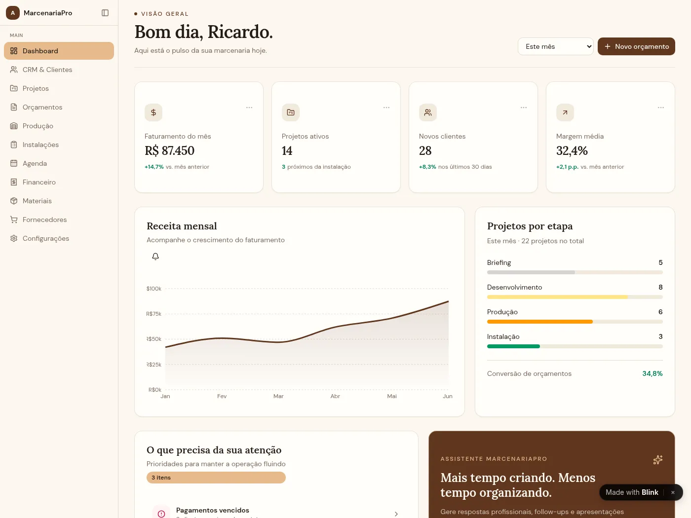 MarcenariaPro SaaS Suite