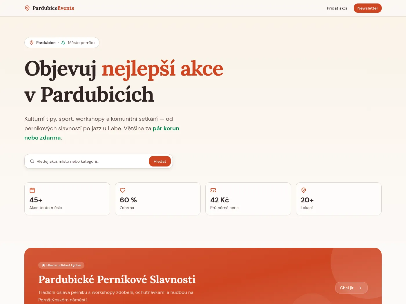 Pardubice Event Finder