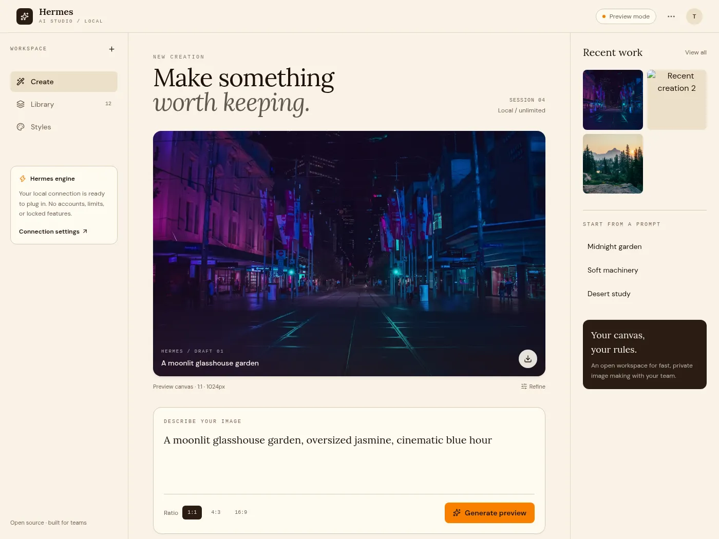 Local Eromify AI Studio