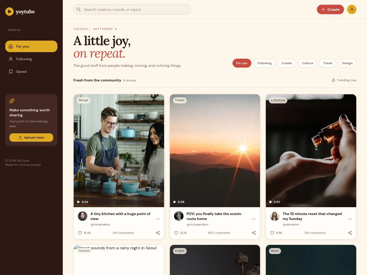 YoyTube Social Video Hub