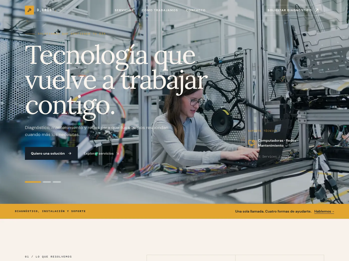 DCrist Services Web