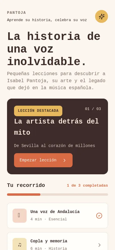 Pantoja Learning App