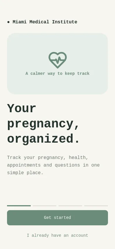 Pregnancy Path App