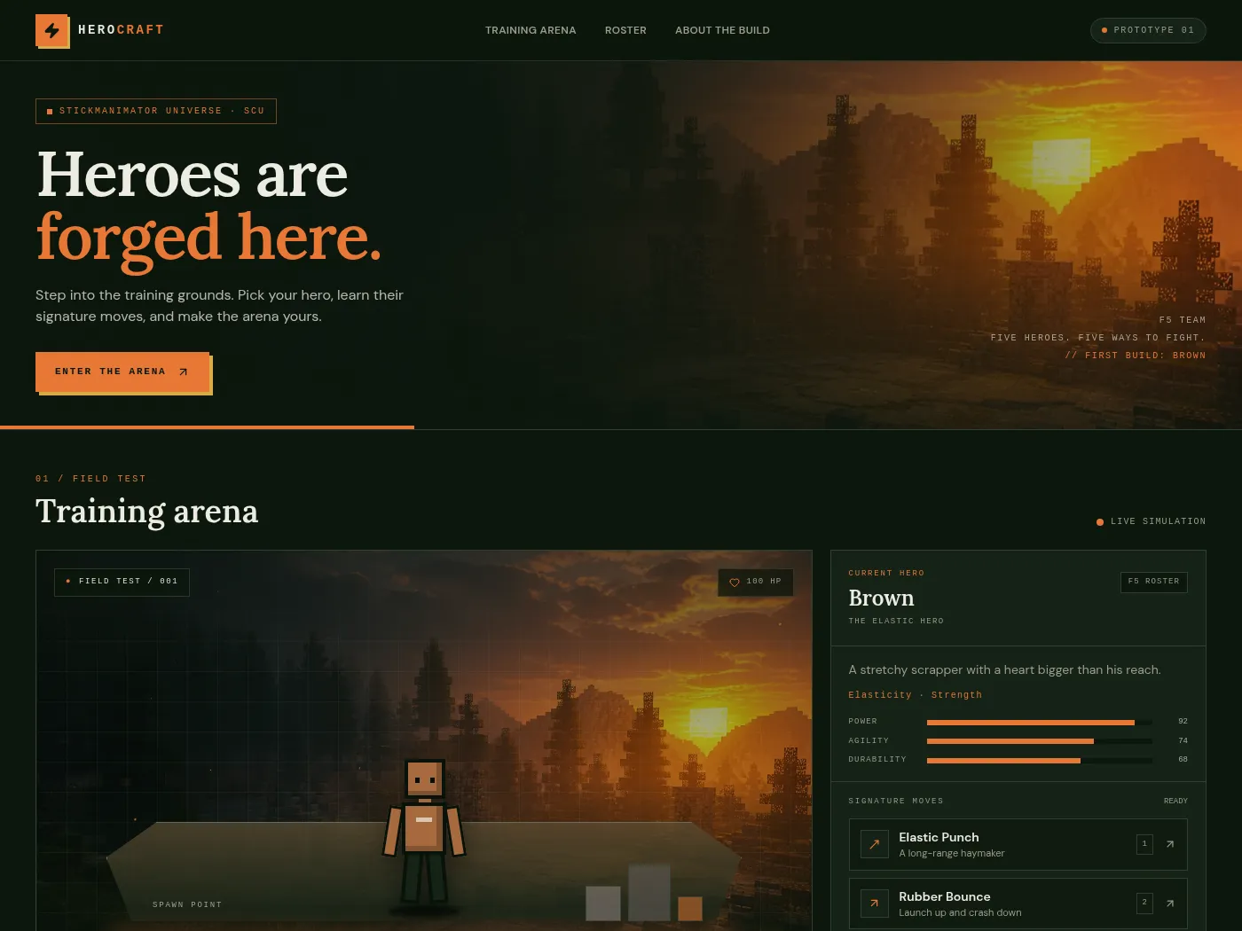 HeroCraft Addon