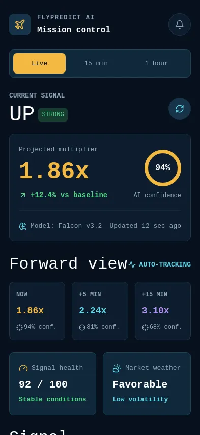 FlyPredict AI App