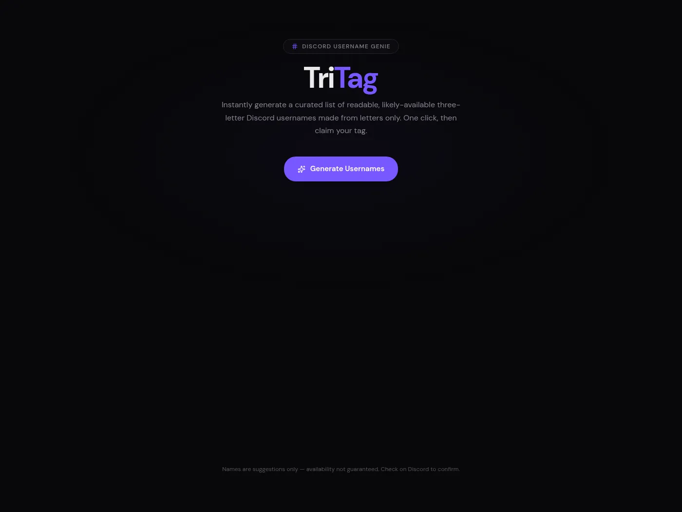 TriTag Discord Genie