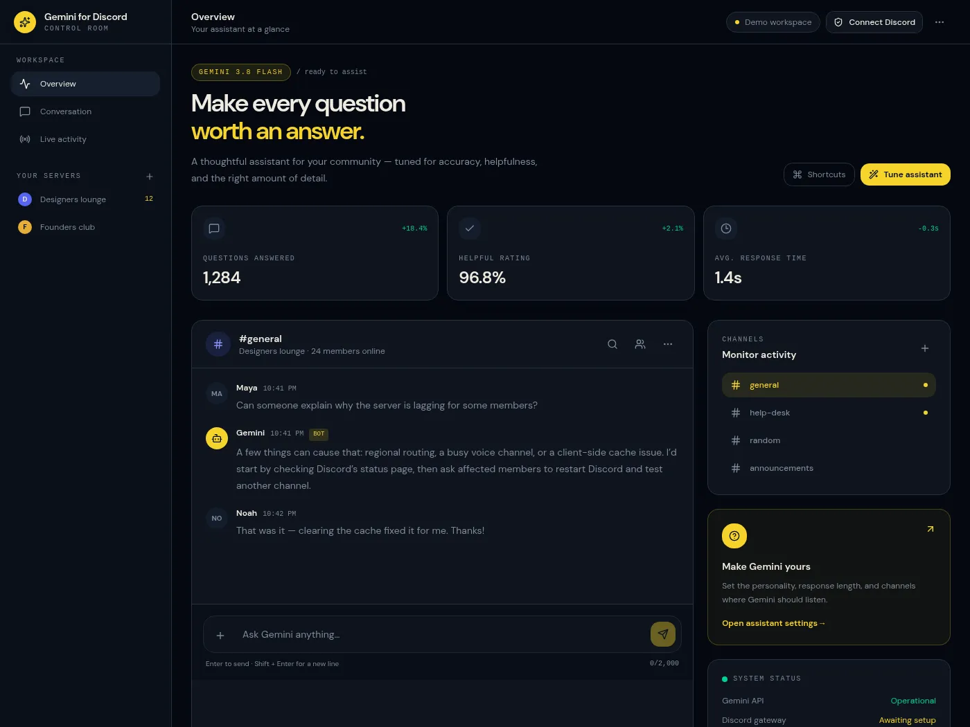 Gemini Discord Bot