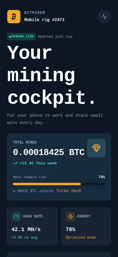 BitMiner Mobile