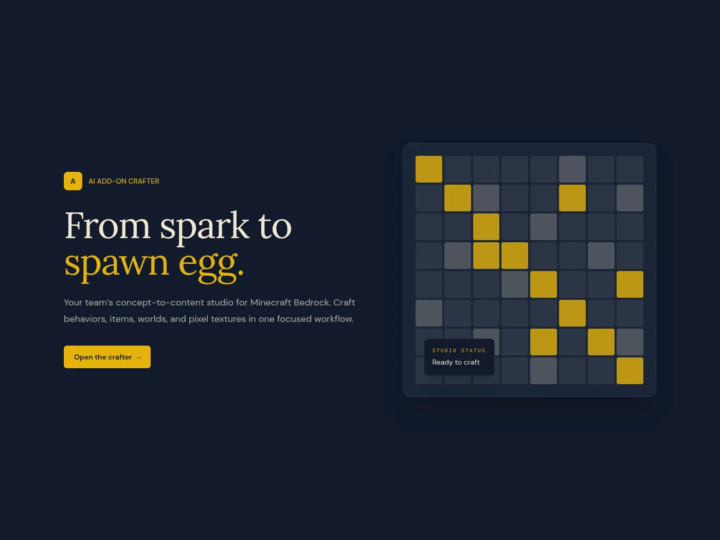 AI Add-On Crafter