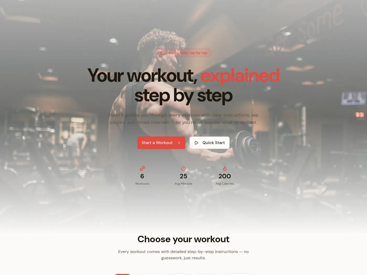 StepFit Workout Guide
