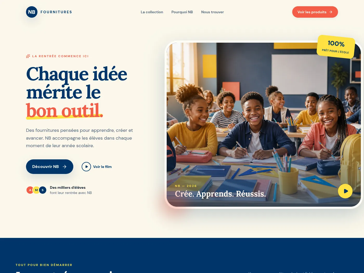 NB School Supplies Promo