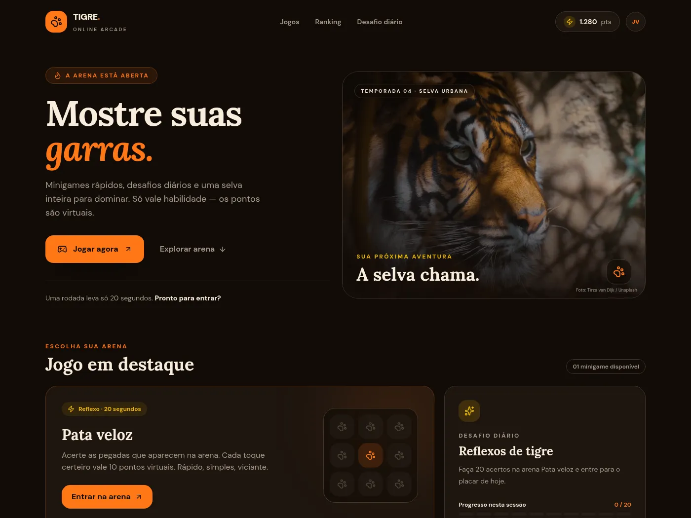 Tigre Online Arcade