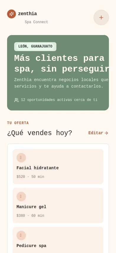 Zenthia Spa Connect