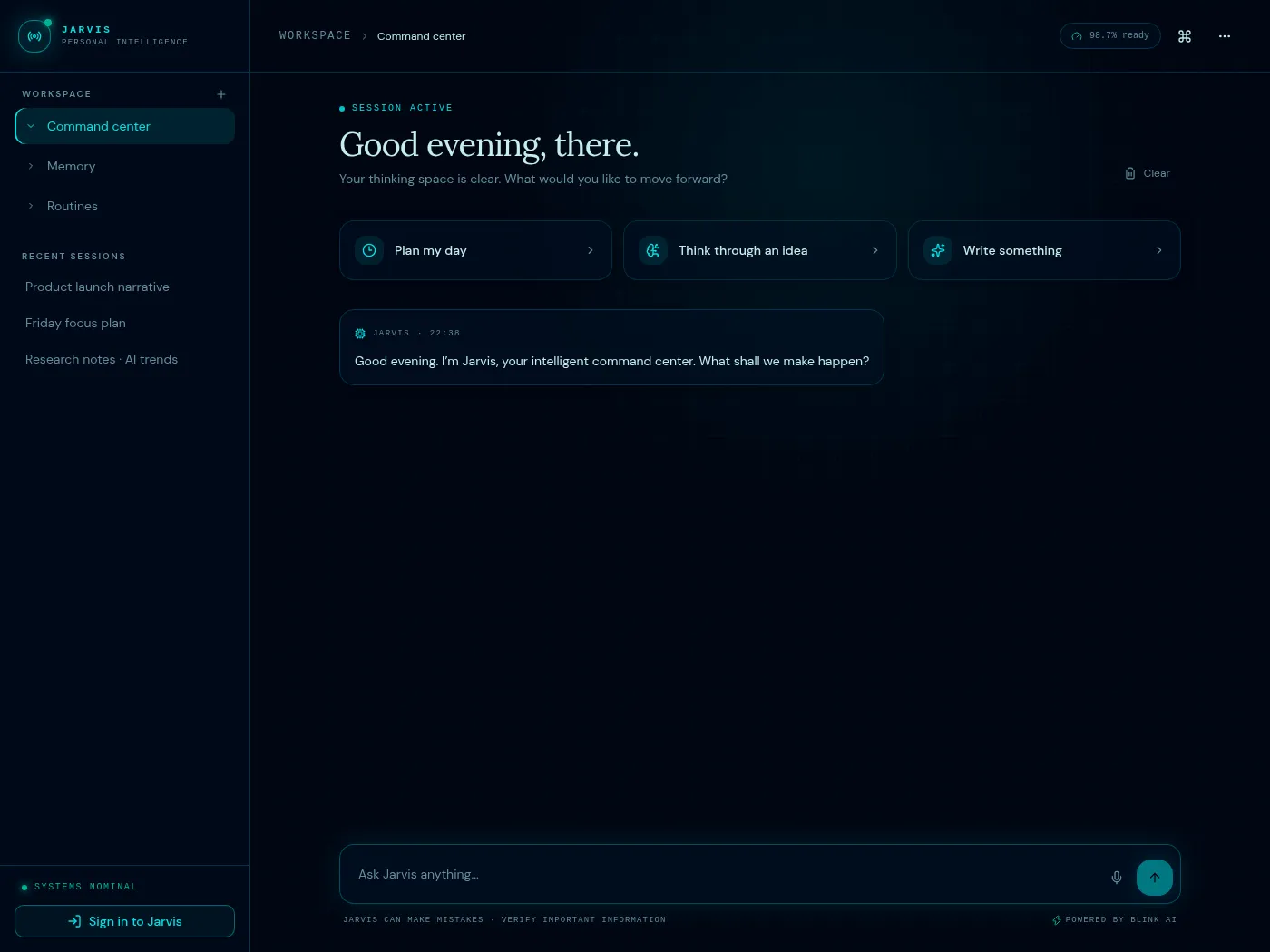 Jarvis AI Assistant