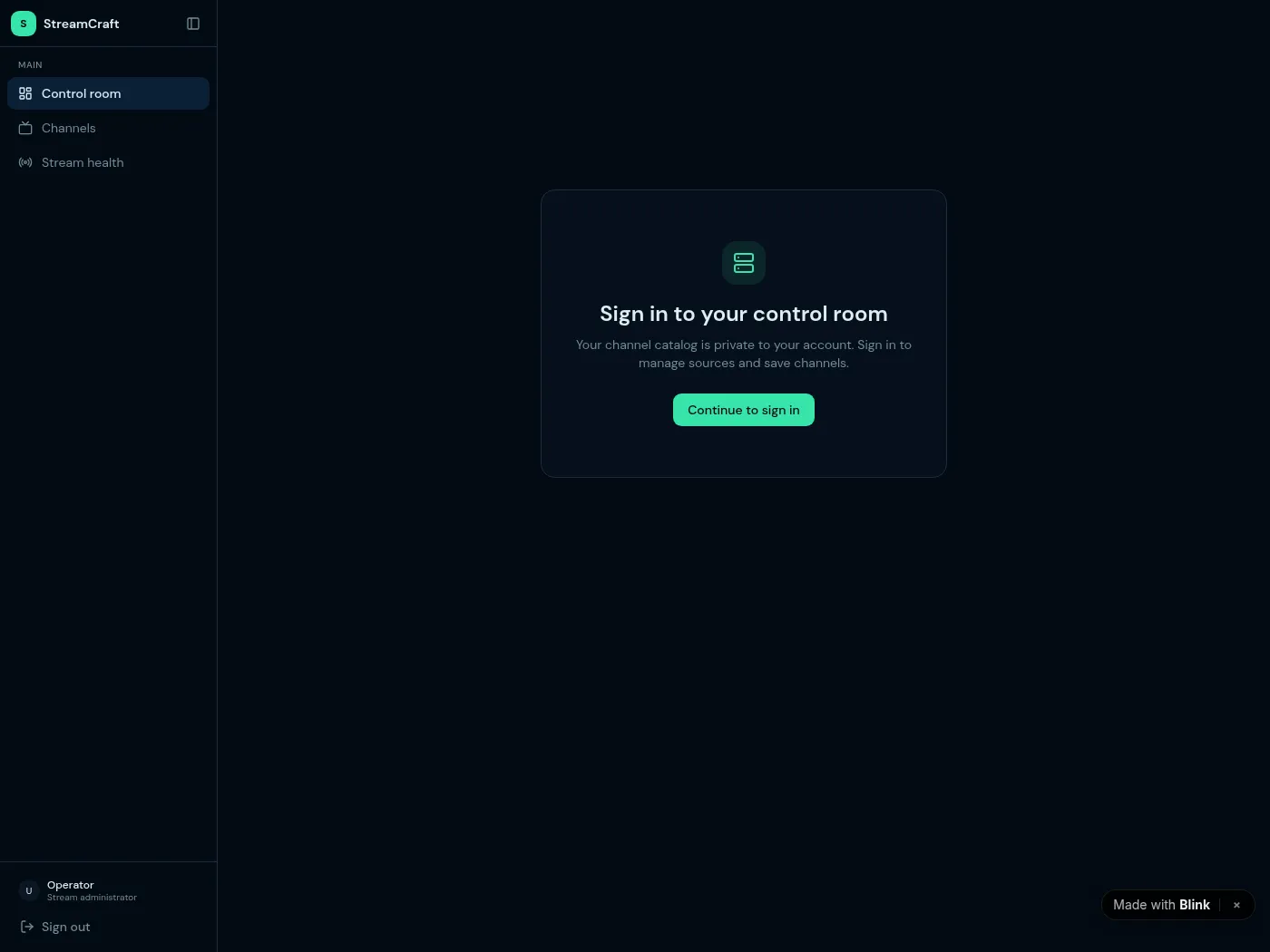 StreamCraft IPTV