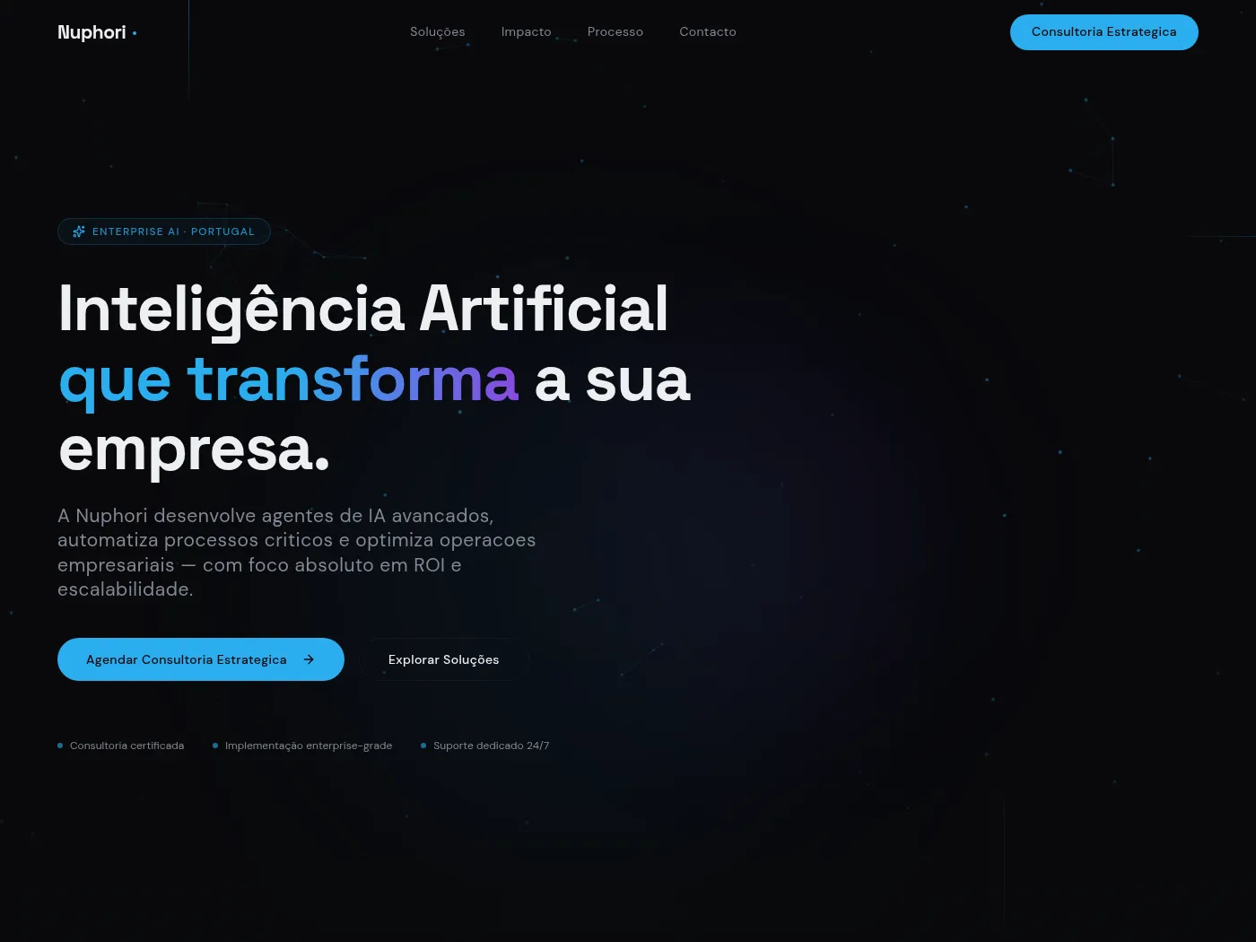 Nuphori AI Enterprise Site