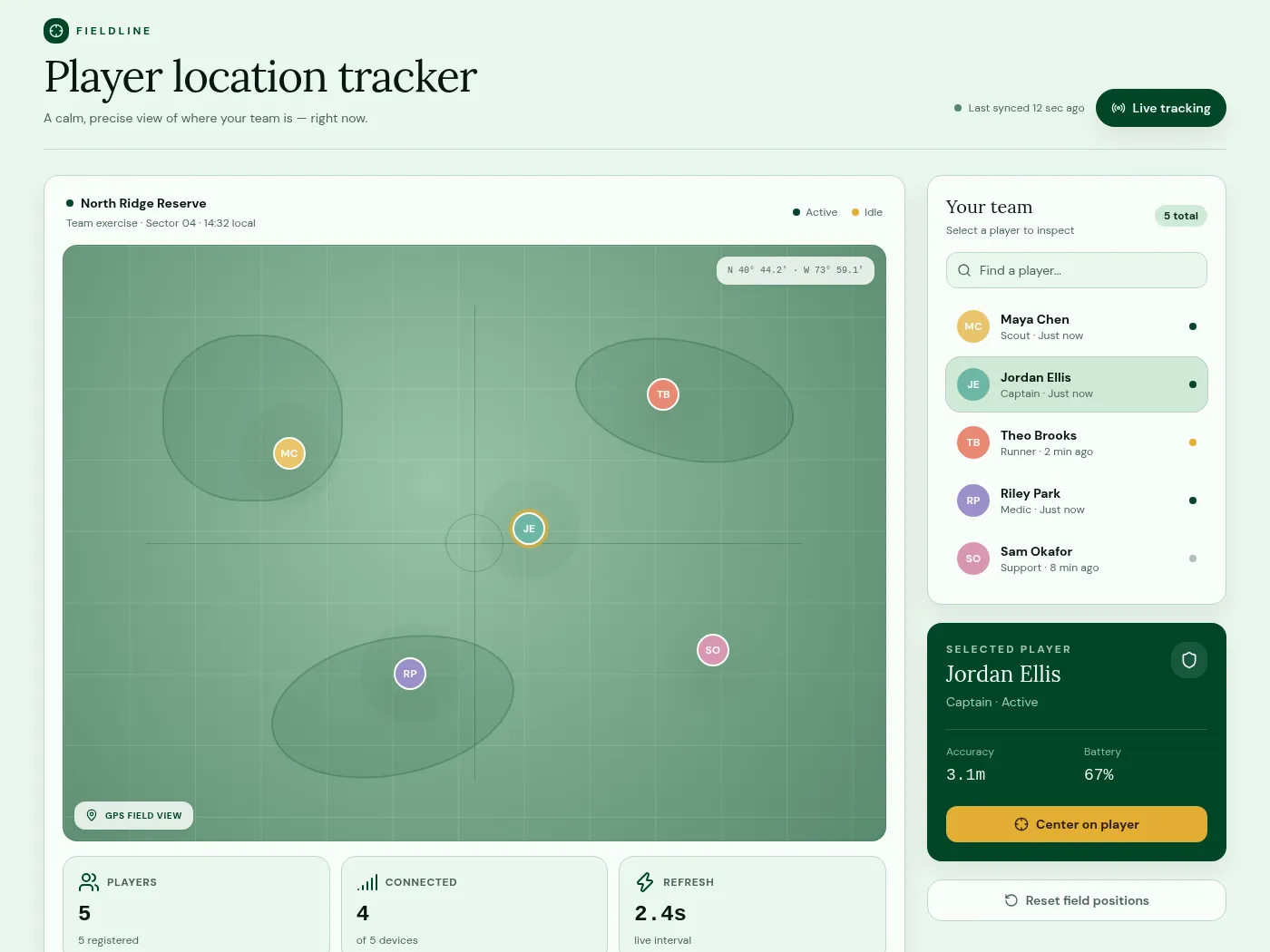 Player Locator Pro