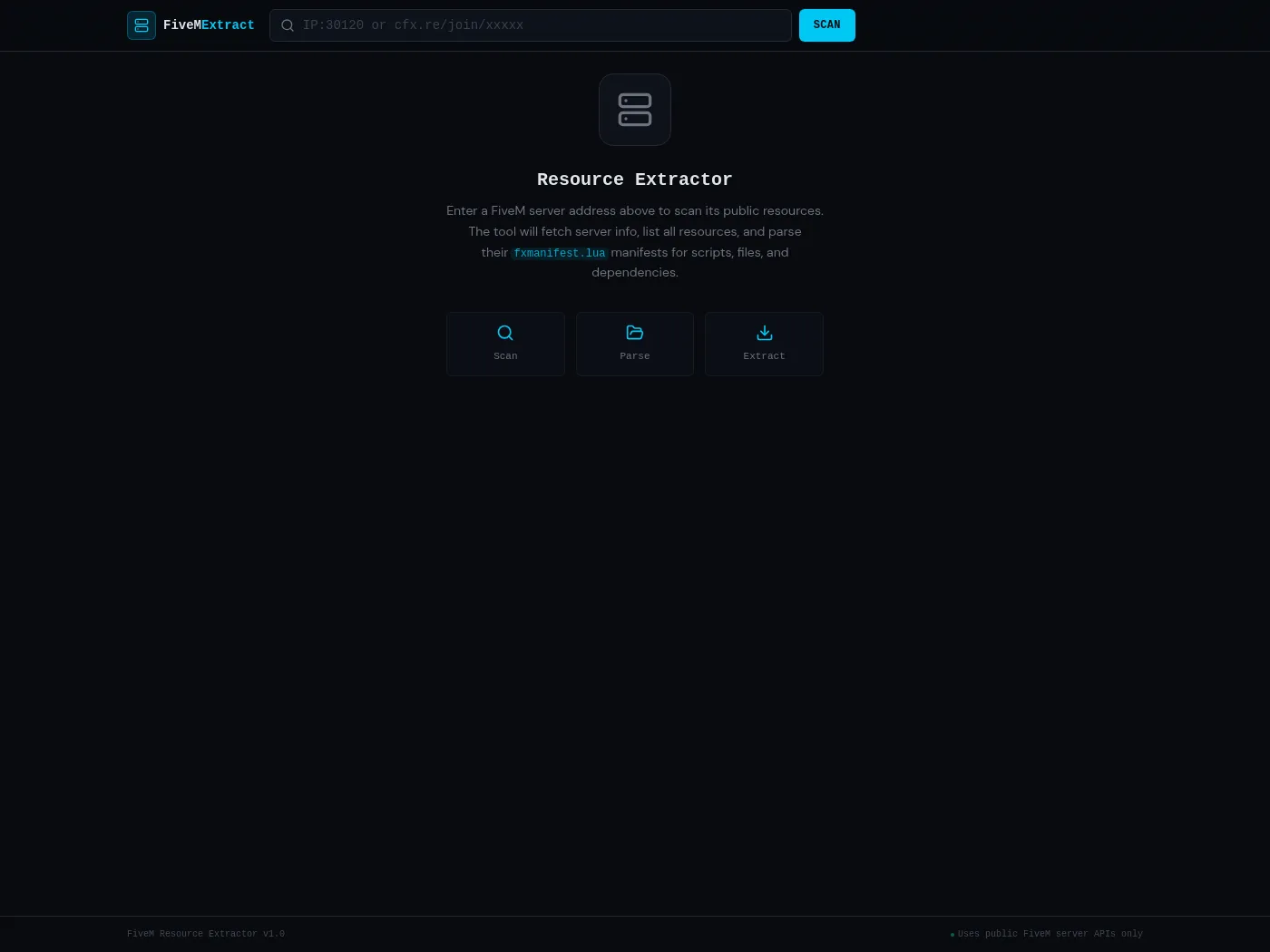 FiveM Resource Extractor
