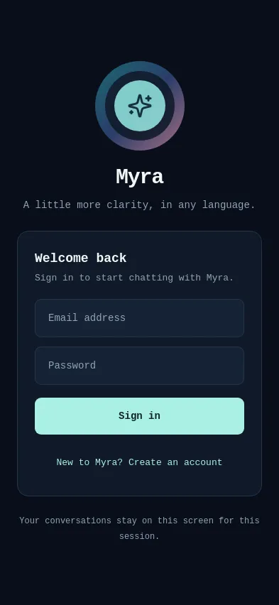 Myra AI Voice Assistant