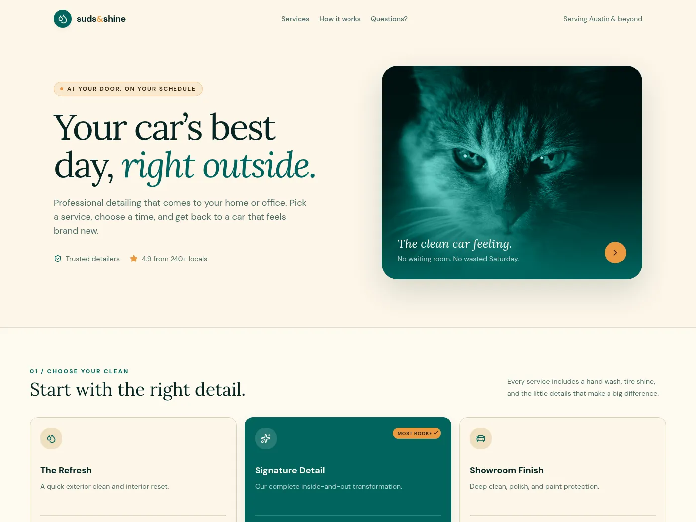 Mobile Detailing Booker