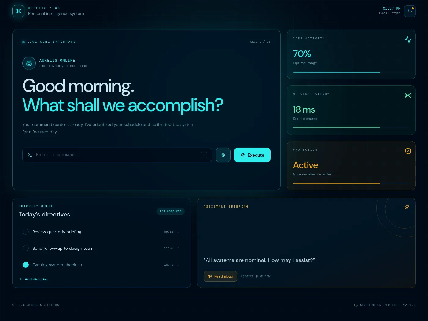 Jarvis Web Assistant
