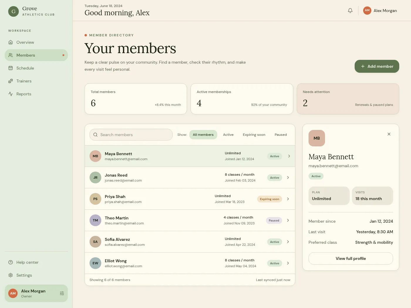 GymManage Pro