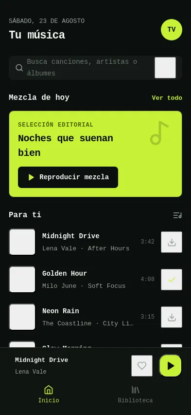 Offline Music Player