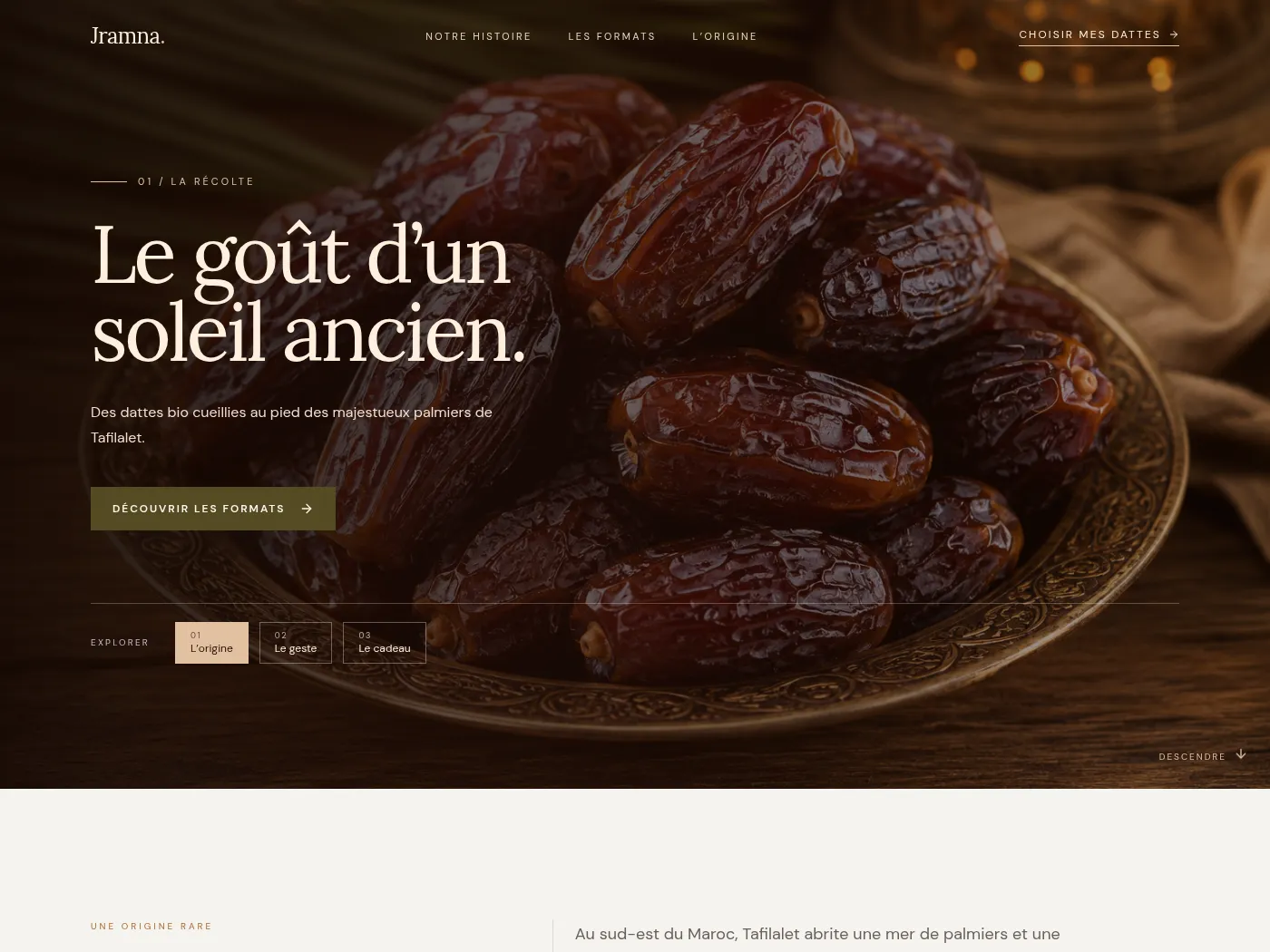 Tafilalet Dates Landing