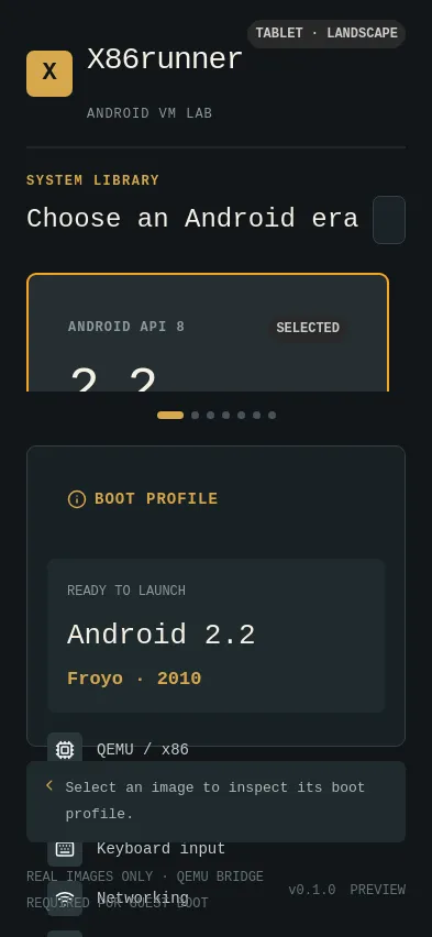 X86runner Android VM