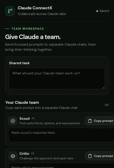 Claude ConnectX