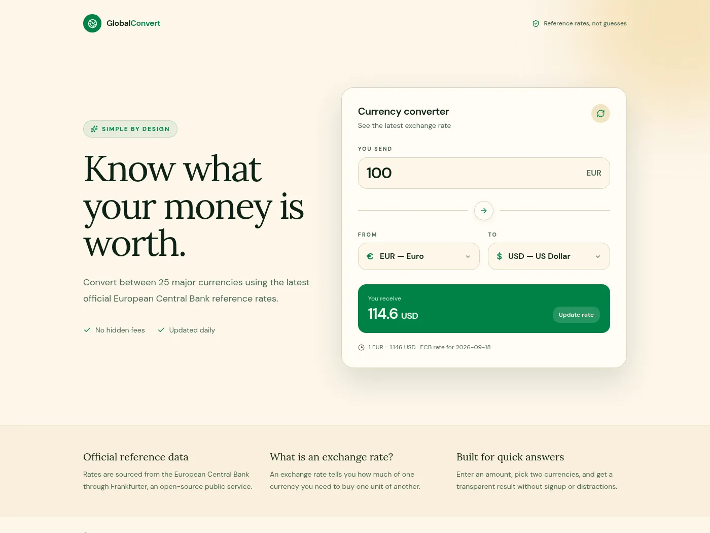 Global Currency Converter