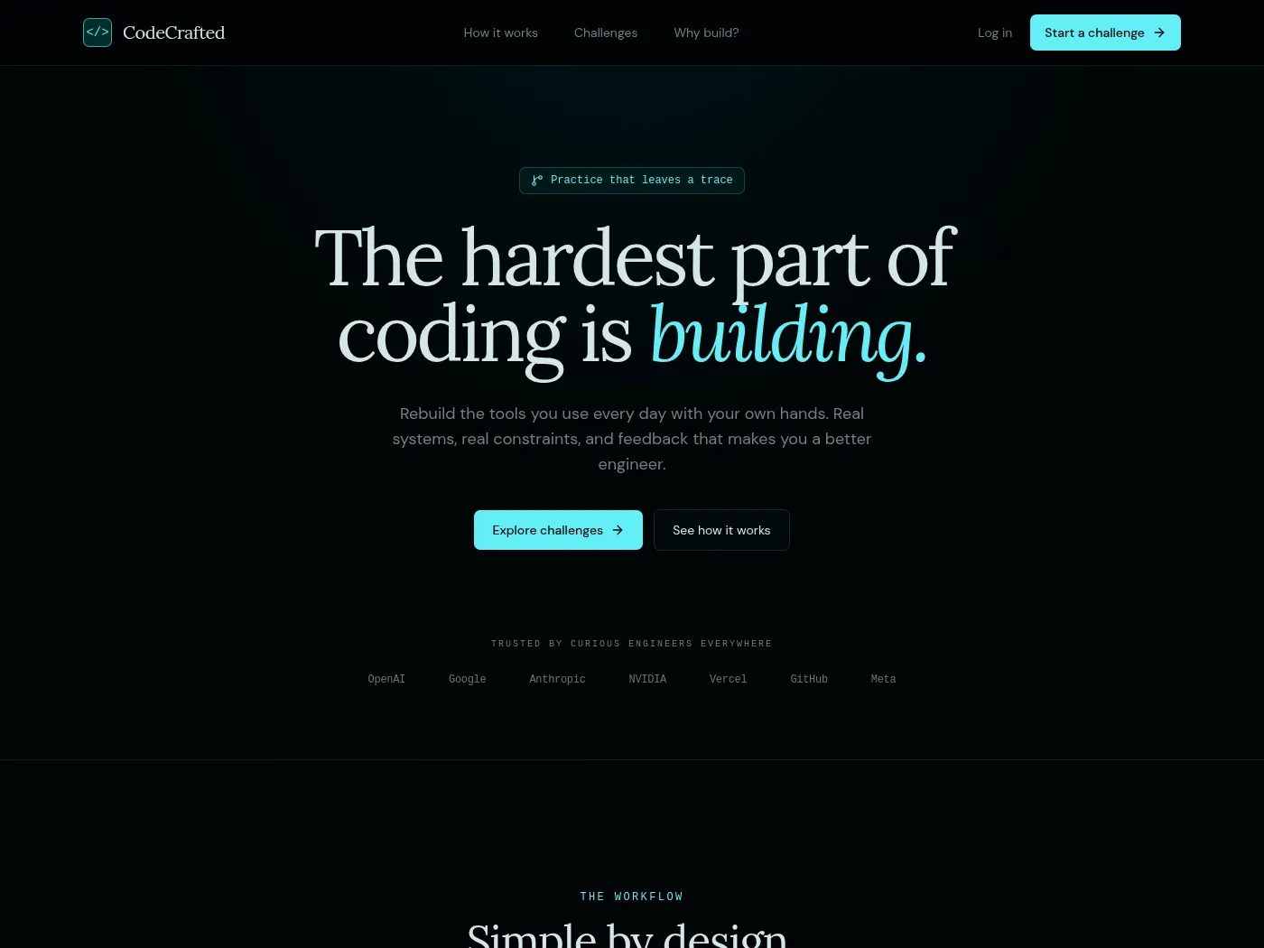 CodeCrafted Challenges