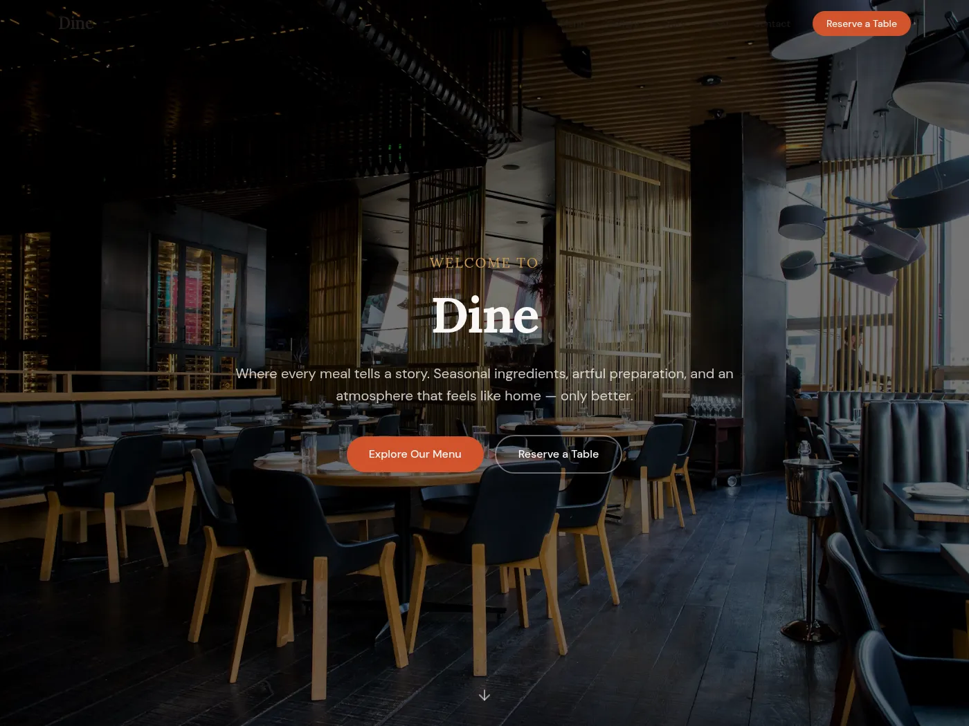 Dine Identity Web