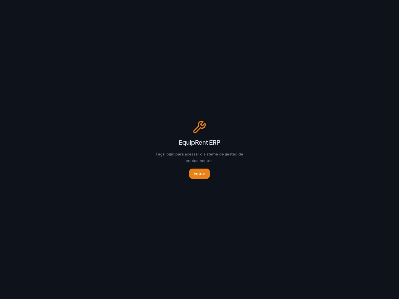 EquipRent ERP Suite