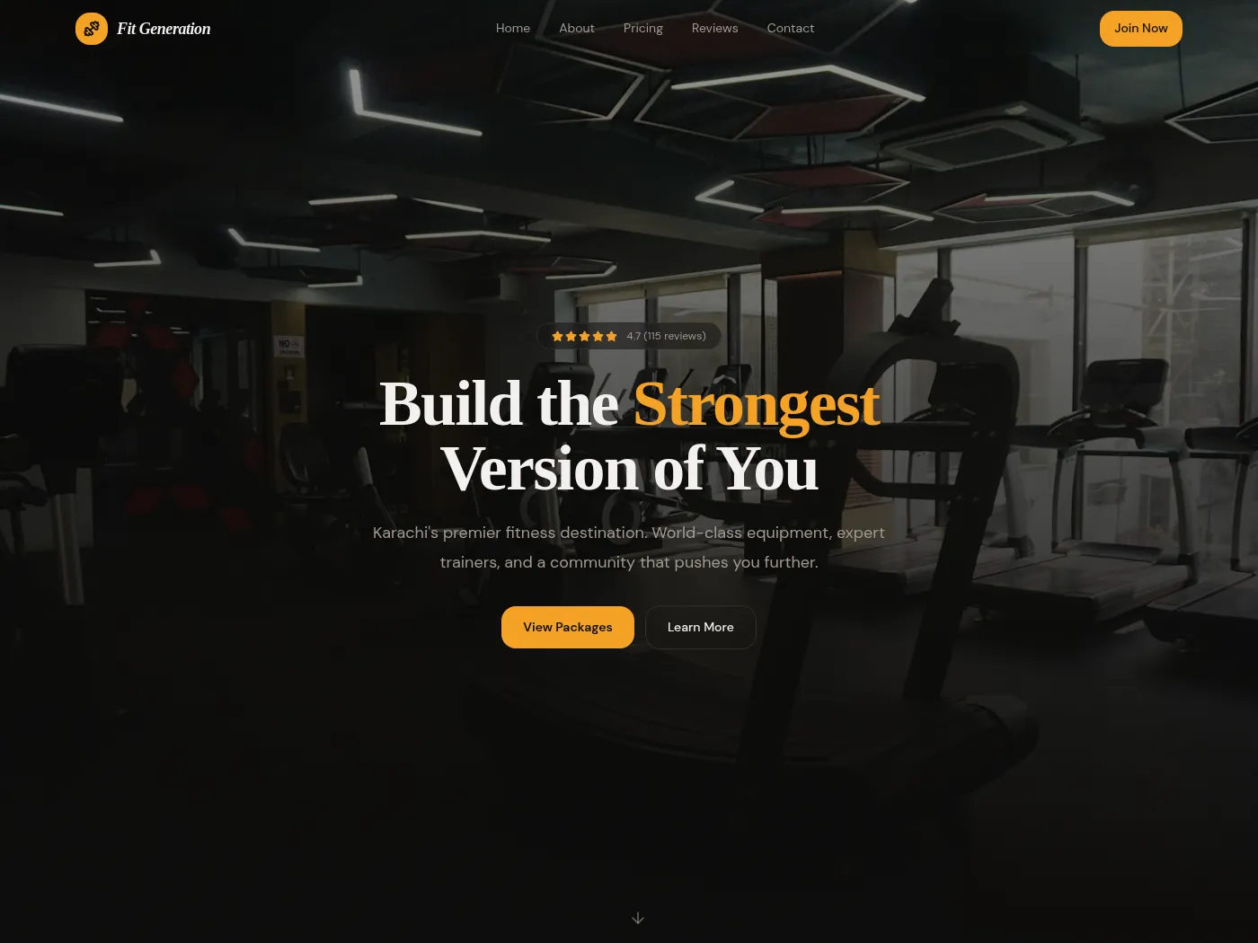 Fit Generation Website