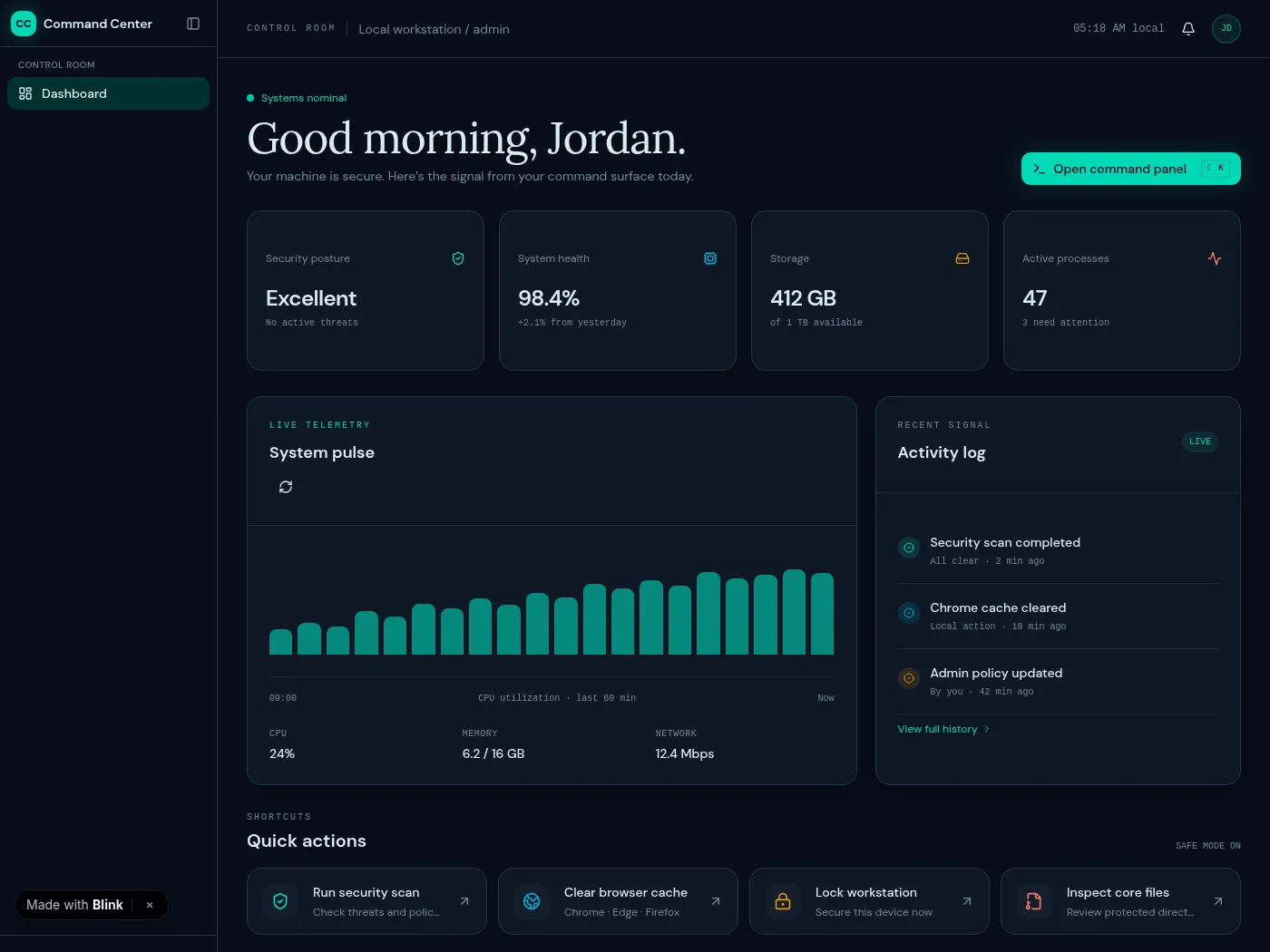 Command Center Pro