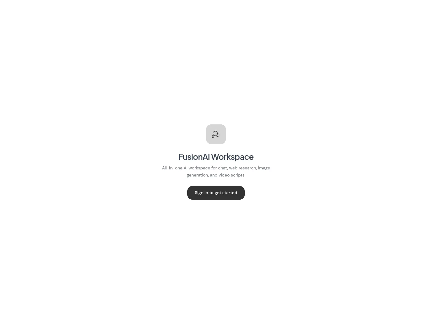 FusionAI Workspace