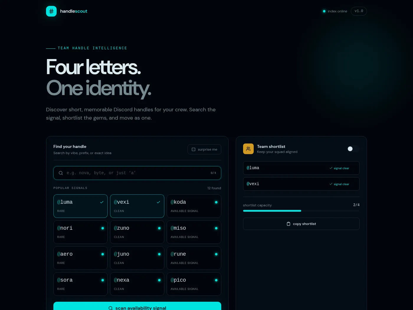 Discord Name Finder