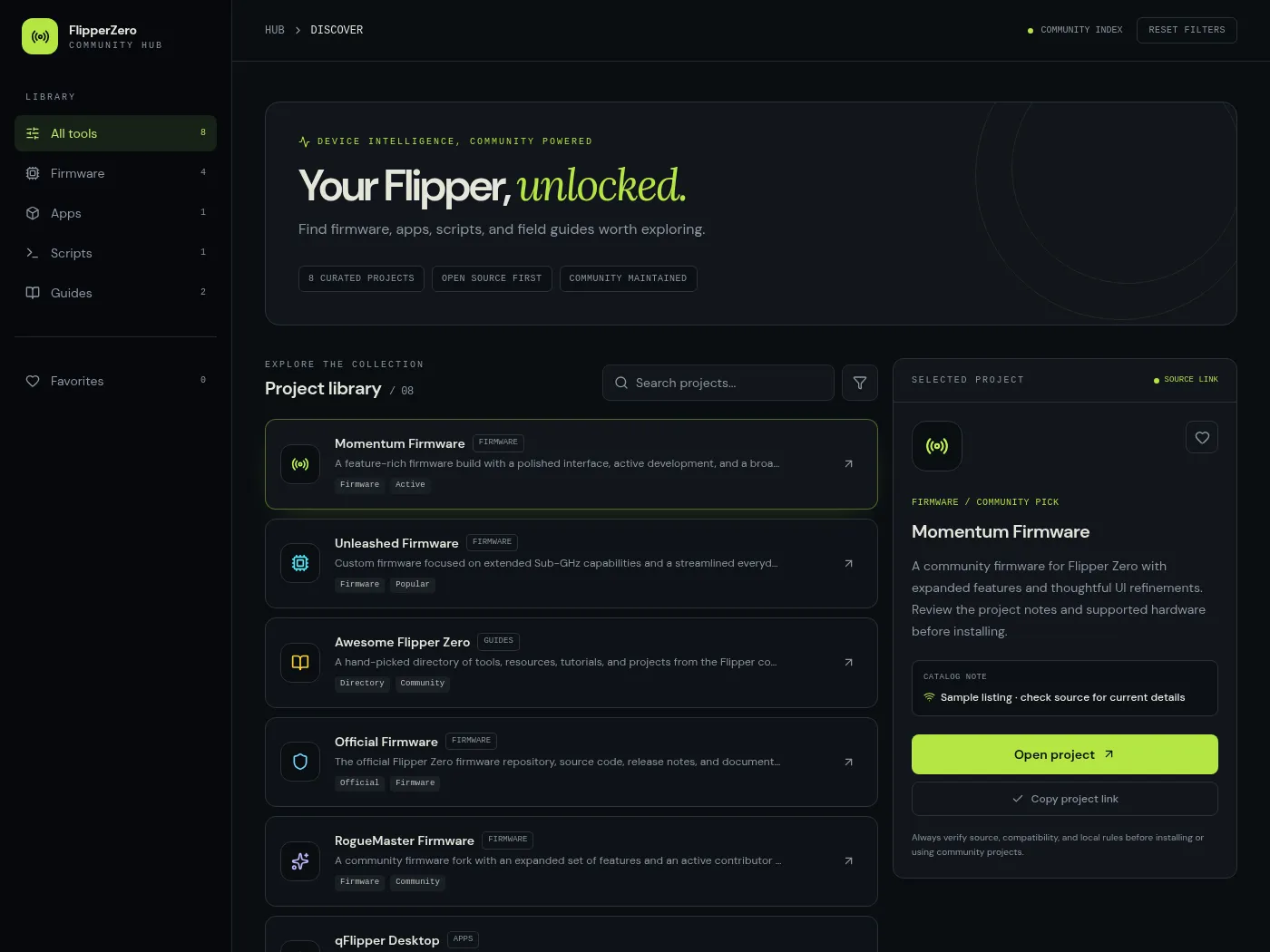 FliperZero Hub