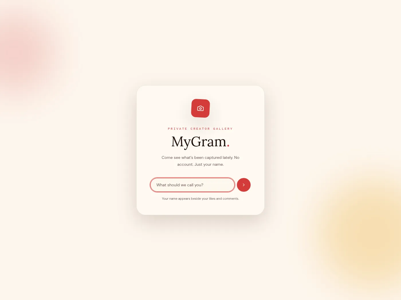 MyGram Social Gallery